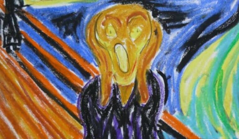 De Schreeuw van Munch: angst op doek gevangen