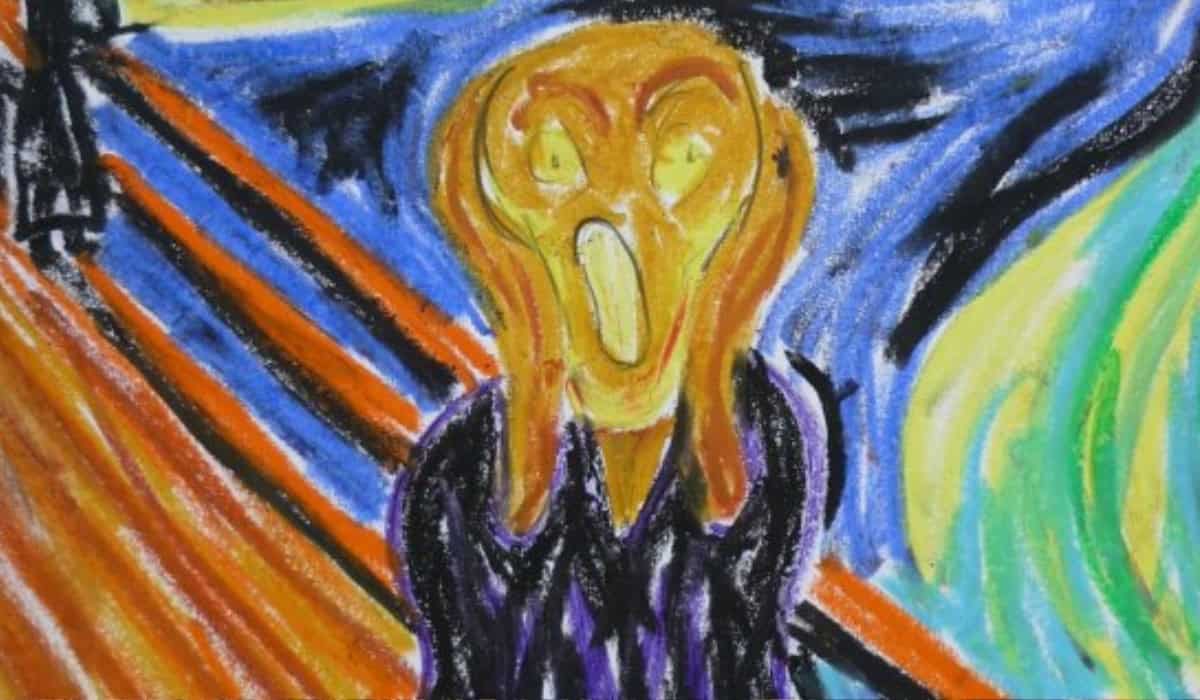 De Schreeuw van Munch: angst op doek gevangen